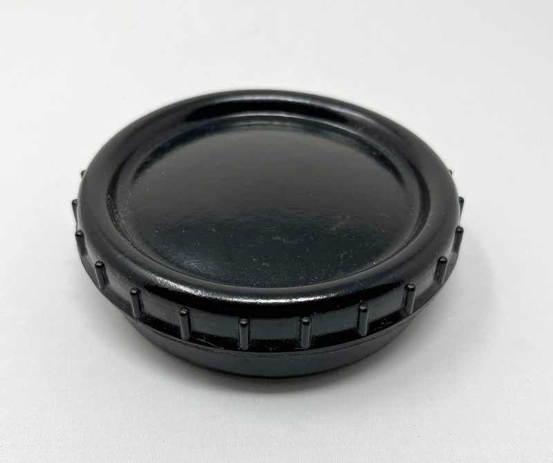 Kelleys Military: WWII German Butter Dish, Black