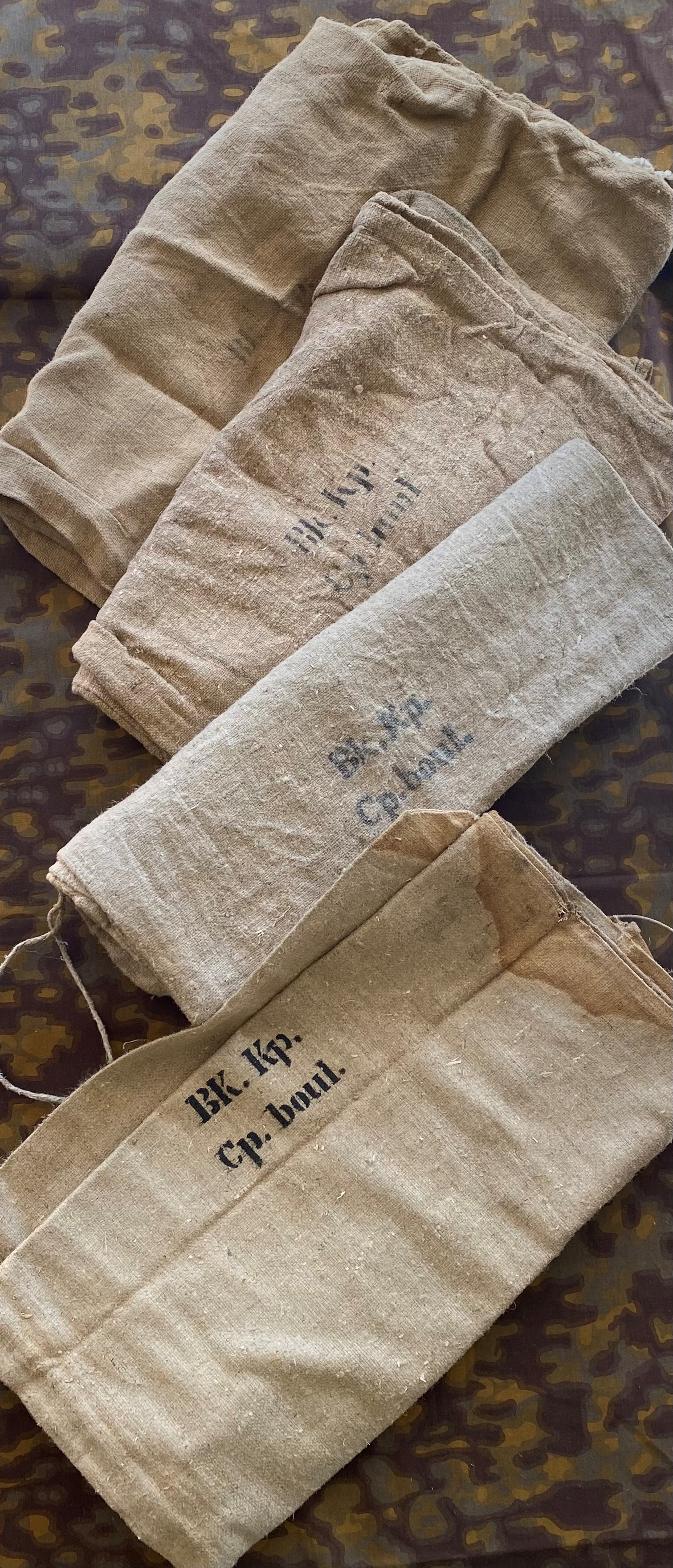 Kelleys Military: WW2 Burlap Bag 25x50