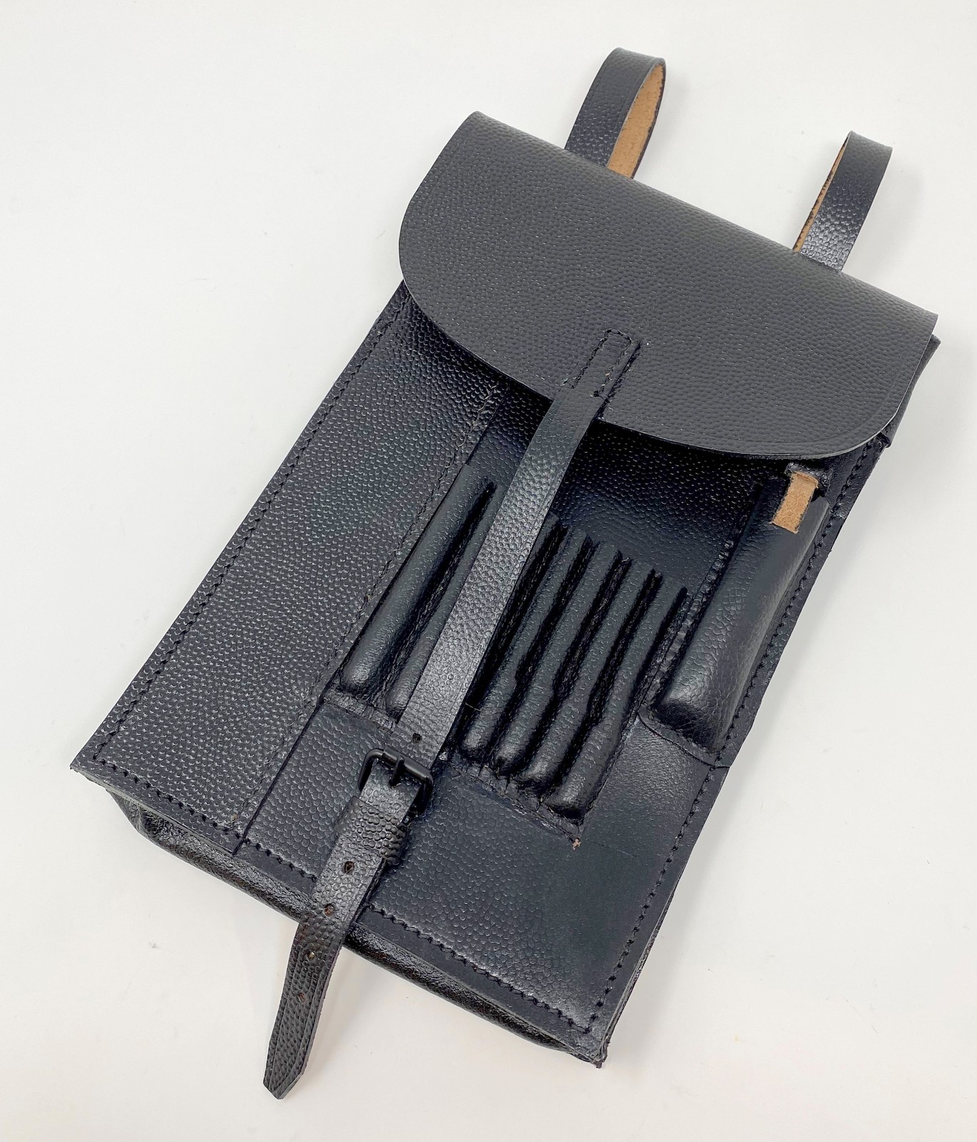 Kelleys Military: WWII German Map Case, Black Leather