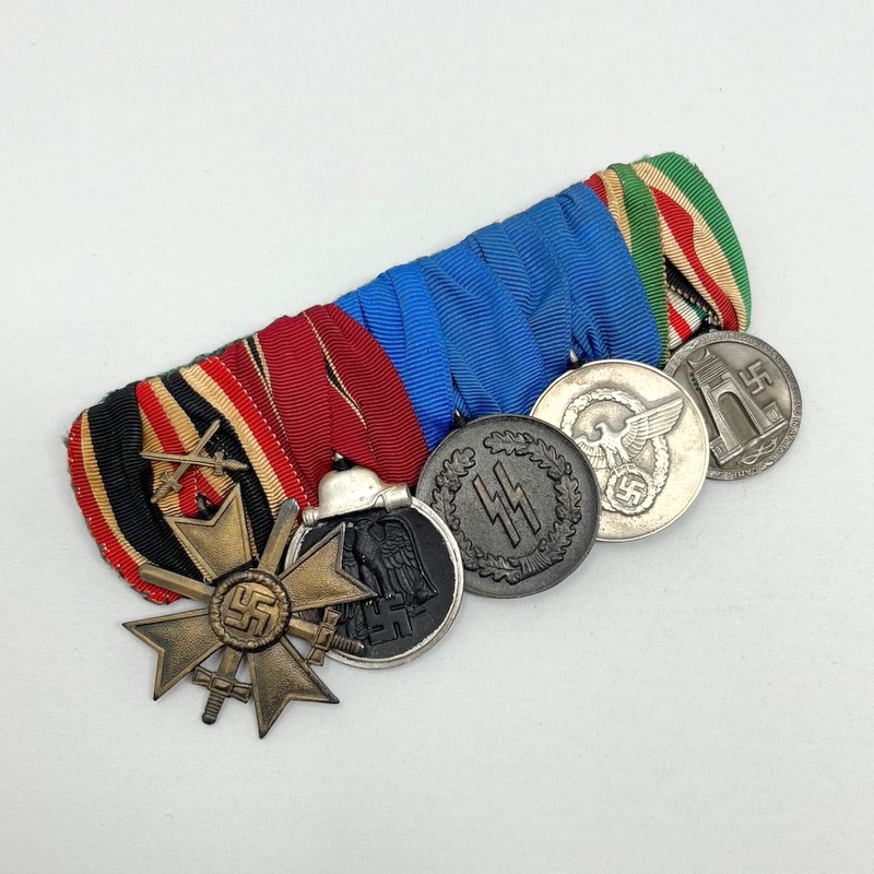 Kelleys Military: WWII German SS Medal Bar