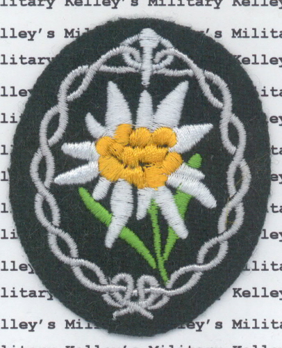 Kelleys Military: Heer Gebirgsjager Sleeve Patch, Bottle Green (Out Of ...