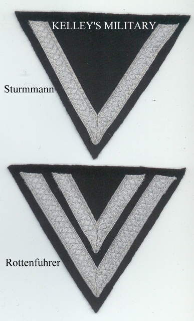 Kelleys Military: SS Rank Chevrons