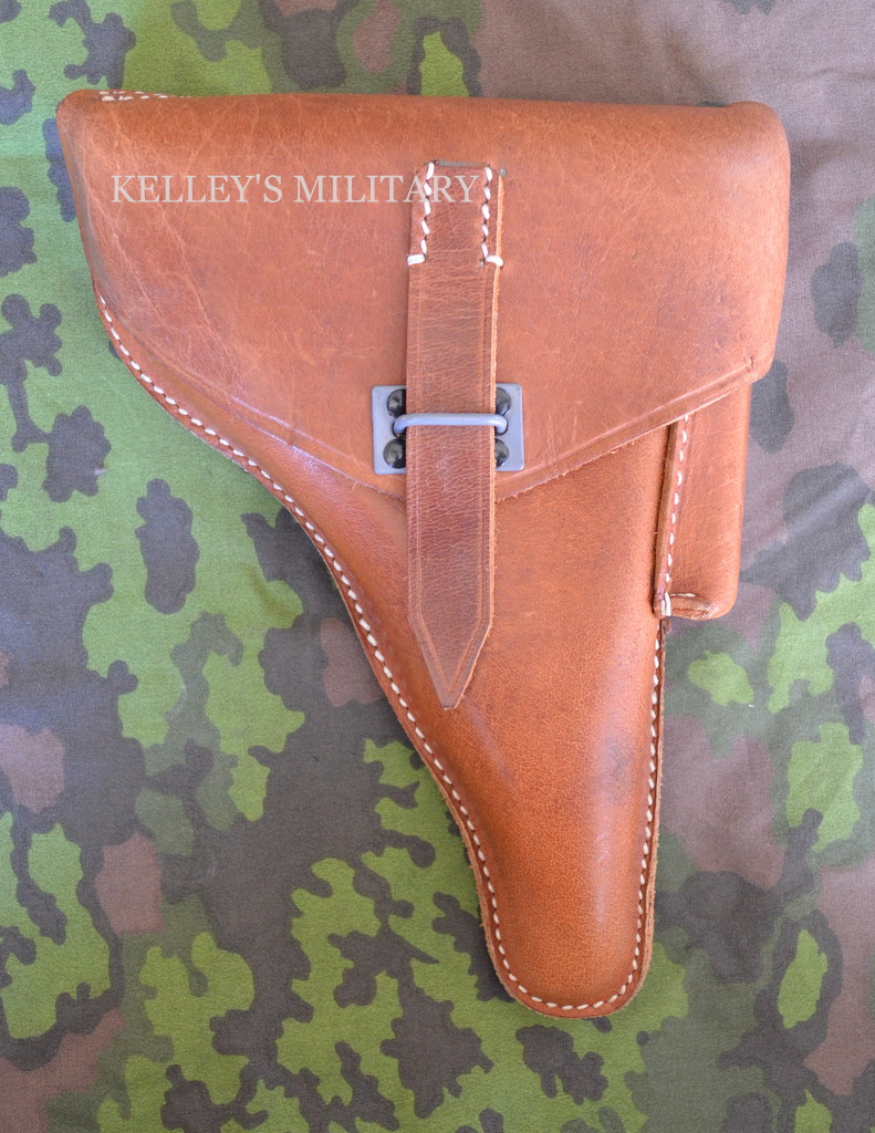 P38 Hard Shell Holster, Brown: Kelleys Military