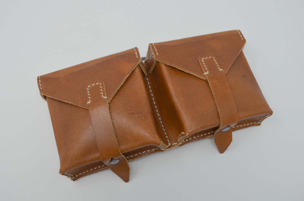 Kelleys Military: G43 Ammo Pouch, Brown Leather (Out Of Stock)