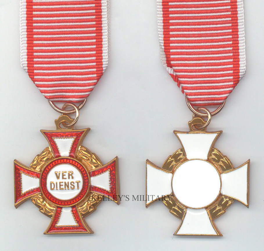Kelleys Military: Austrian Military Merit Cross 3rd Class With War ...