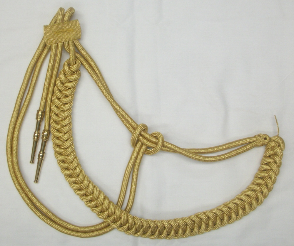 Kelleys Military: Gold Adjutant's Cord