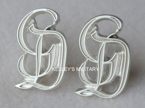 Kelleys Military: GD-Grossdeutschland Shoulder Boards Cyphers, Silver