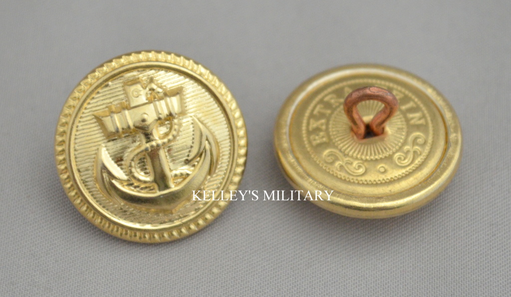 Kelleys Military: Kriegsmarine Tunic Buttons, 21mm